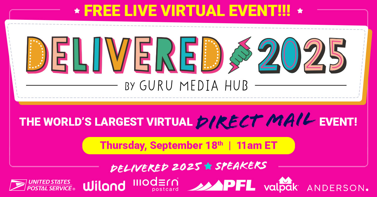 Delivered 2025 | The World's Largest Virtual Direct Mail Conference
